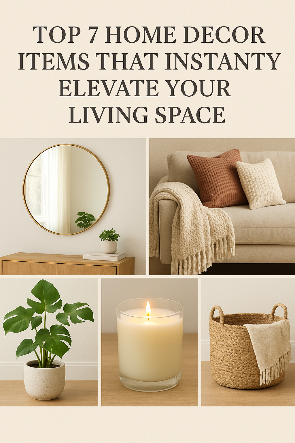 Top 7 Home Decor Items That Instantly Elevate Your Living Space – House ...